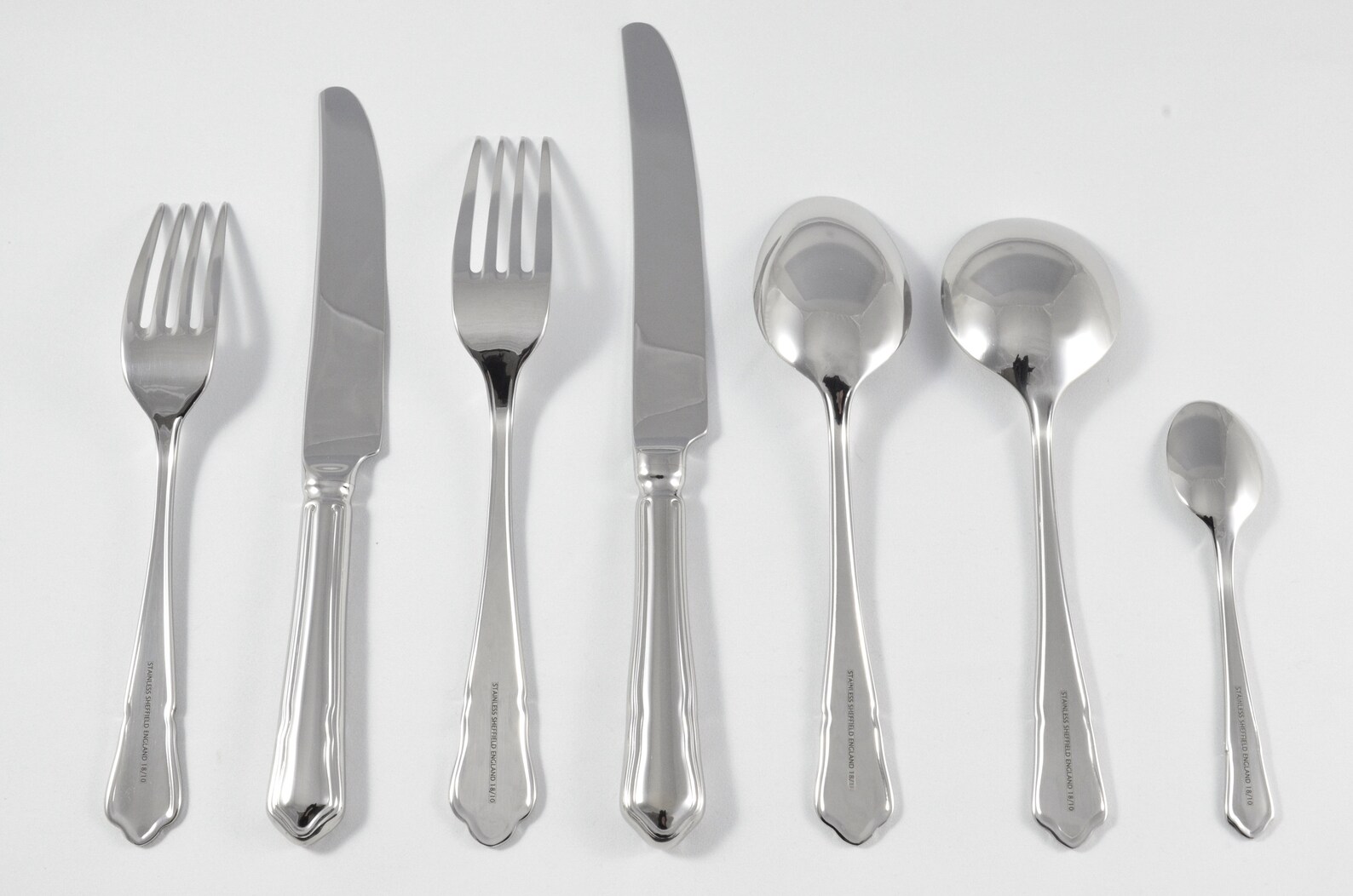 New Dubarry Pattern 7 Piece Place Setting Made in Sheffield England ...