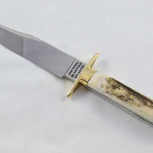 Genuine Authentic John Nowill & Sons Scale Tang Stag Horn Antler Handle ...