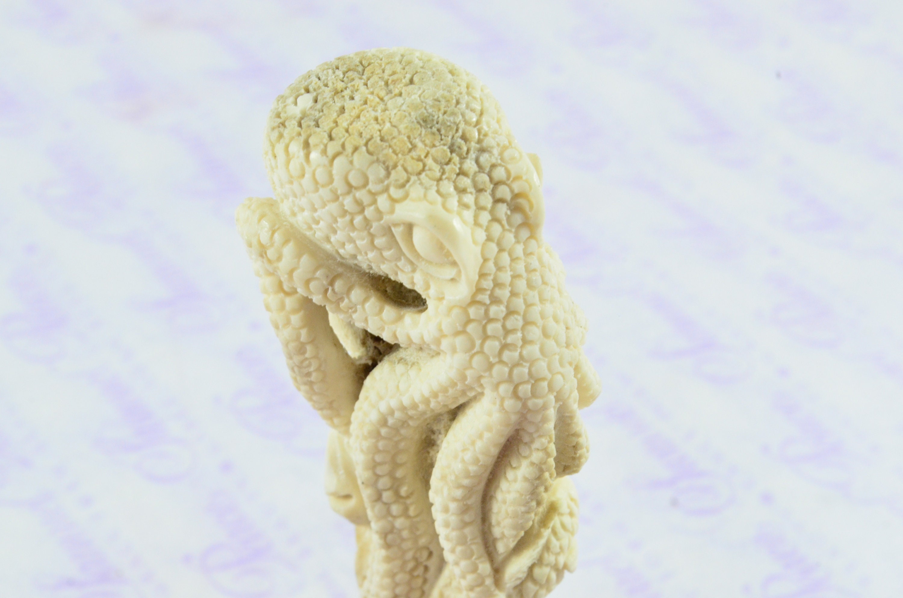 Fantastic Hand Carved Octopus Walking Stick Cane Top Handle - Etsy 日本