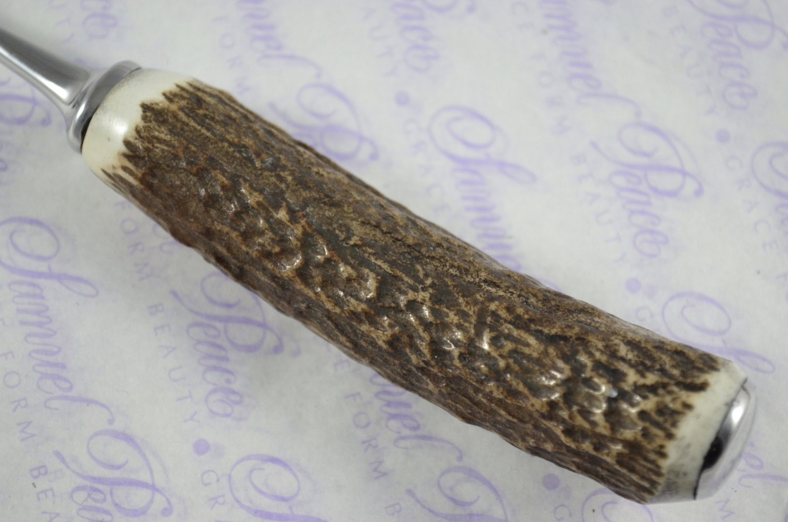 Six Genuine Stag/antler Handle Steak Forks Boxed Made in - Etsy