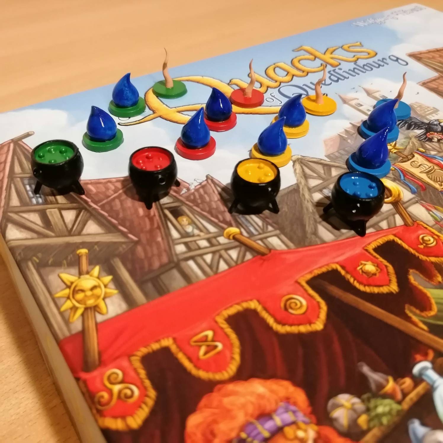 Quacks of Quedlinburg: Hand-painted Upgrade Tokens - Full Set - Etsy Canada