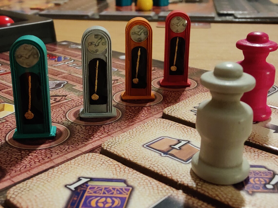 Golem Boardgame 3D Printed and Hand-painted Models of Trackers - Etsy