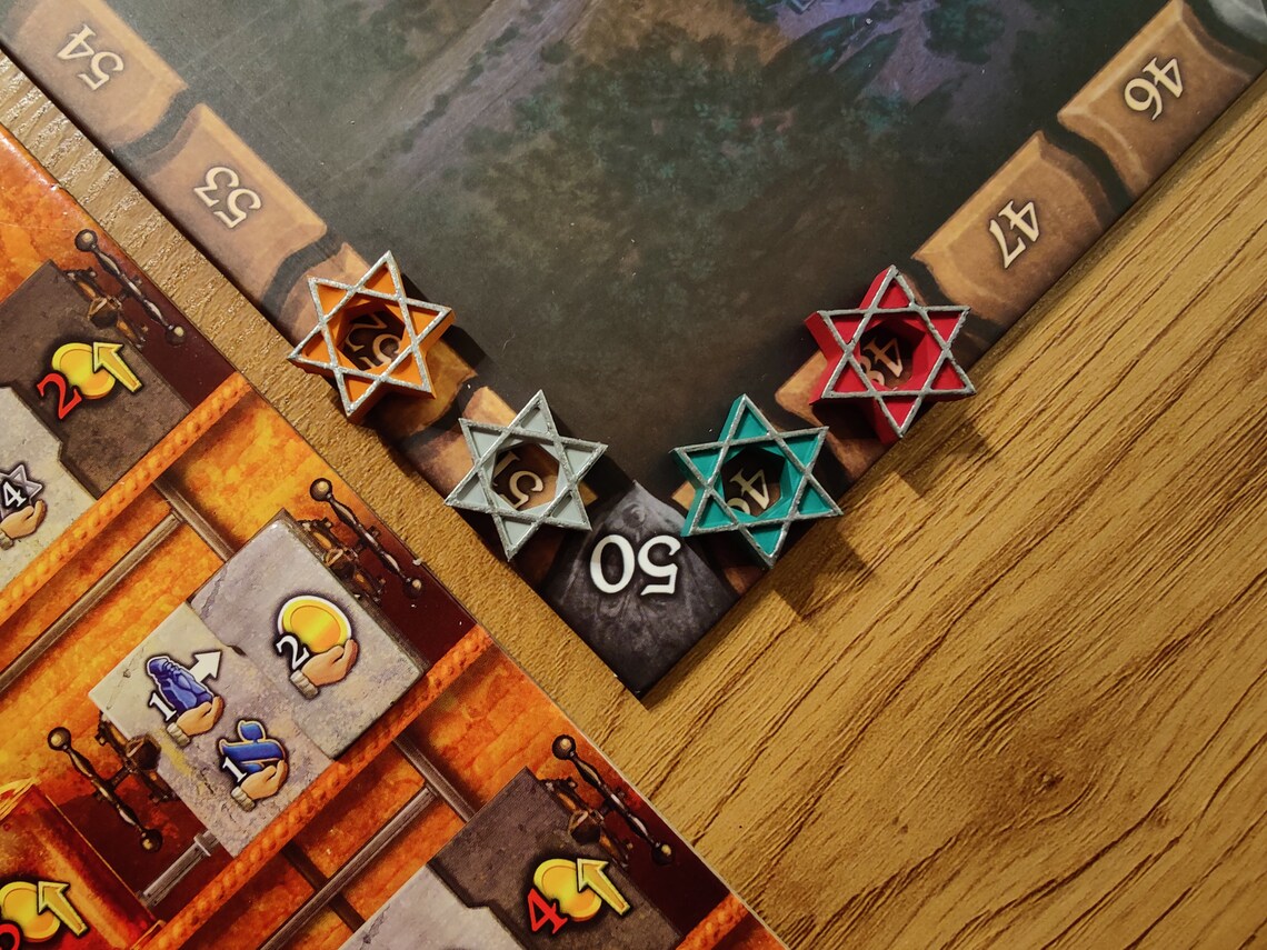 Golem Boardgame 3D Printed and Hand-painted Models of Trackers - Etsy