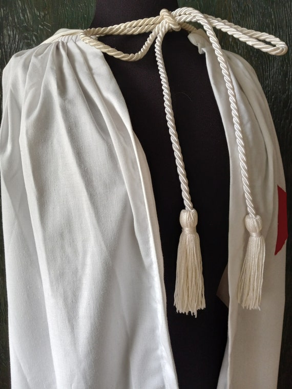 Vintage Free Masonic white and red Knights Templar ce… - Gem