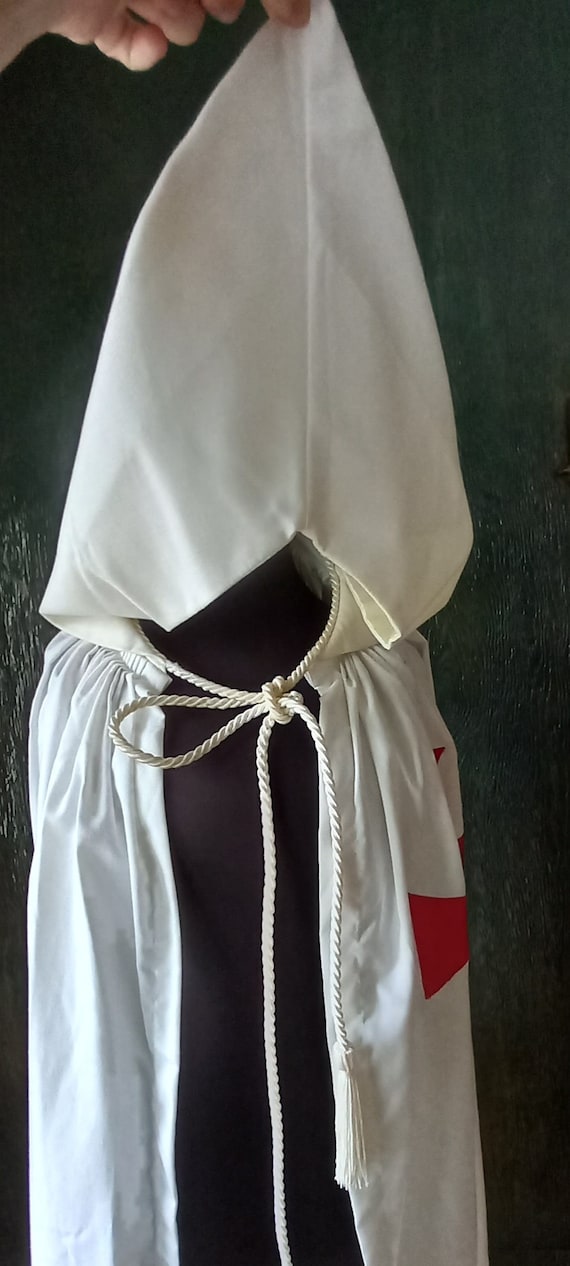 Vintage Free Masonic white and red Knights Templar ce… - Gem
