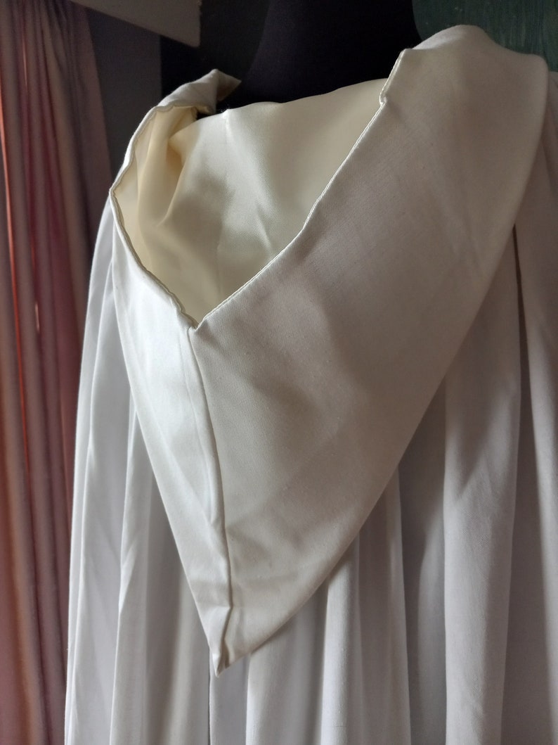 Vintage Knights Templar Robe: White Linen Masonic Hooded Regalia - Etsy