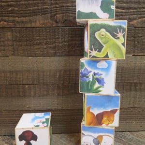 Storybook Blocks / the Poky Little Puppy / Baby Blocks / Storybook Baby ...