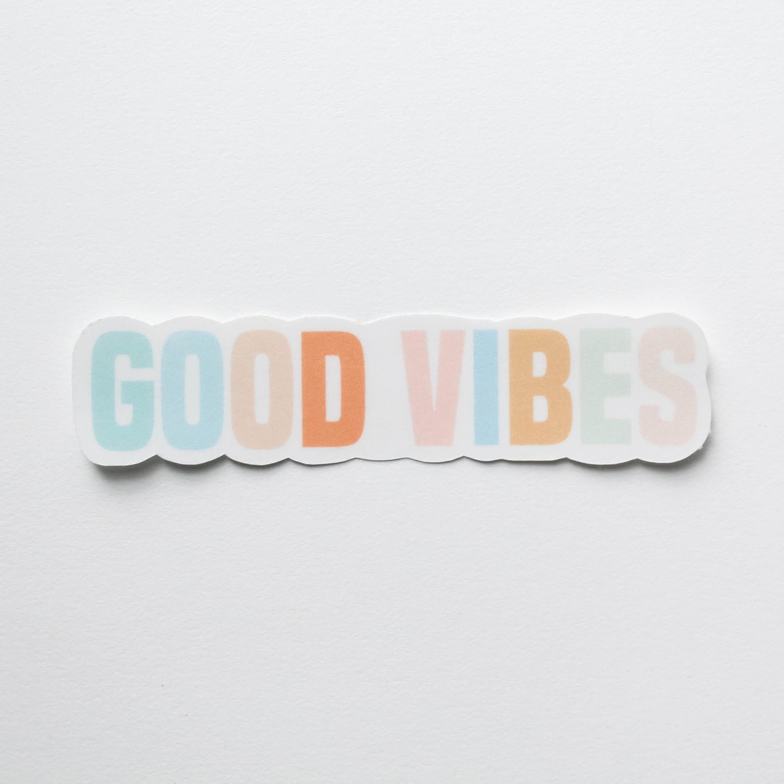Good Vibes Sticker | Etsy