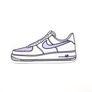 Nike Air Force 1 Sticker - Etsy