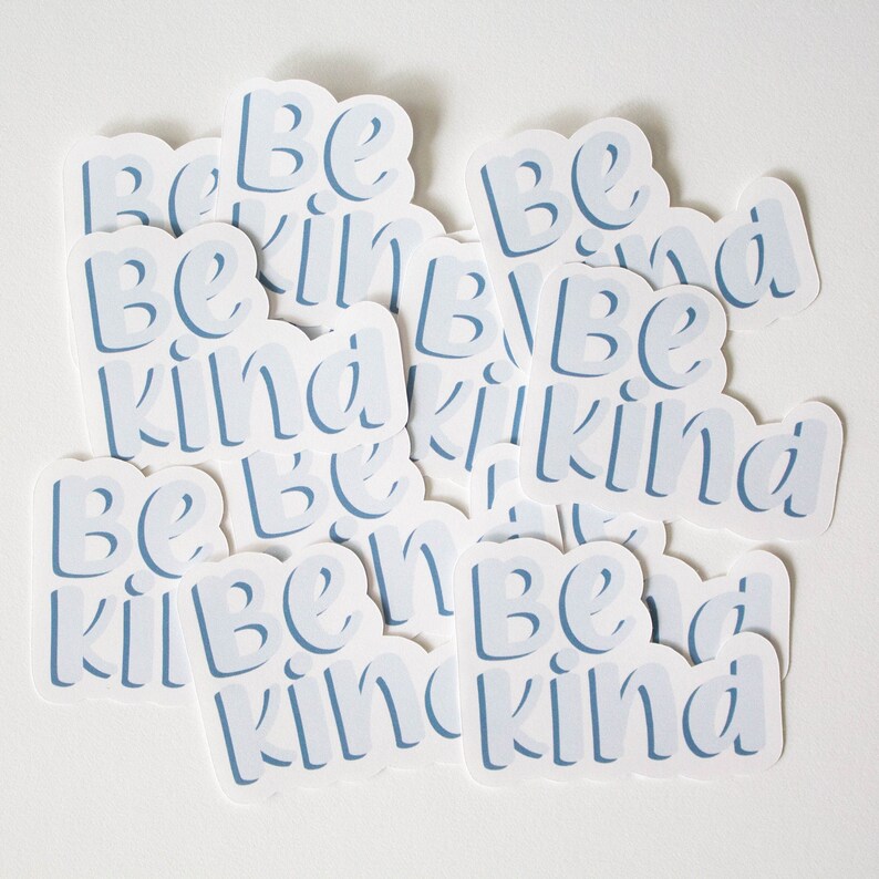 Be Kind Sticker - Etsy