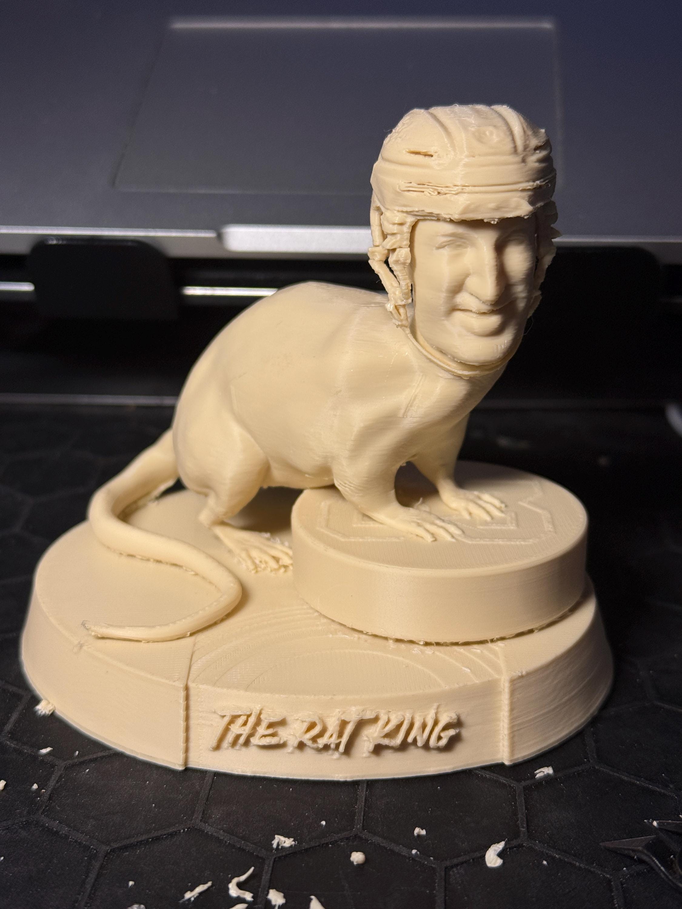 The Rat King! This is a Custom 3D Printed Statue of the Rat King ...