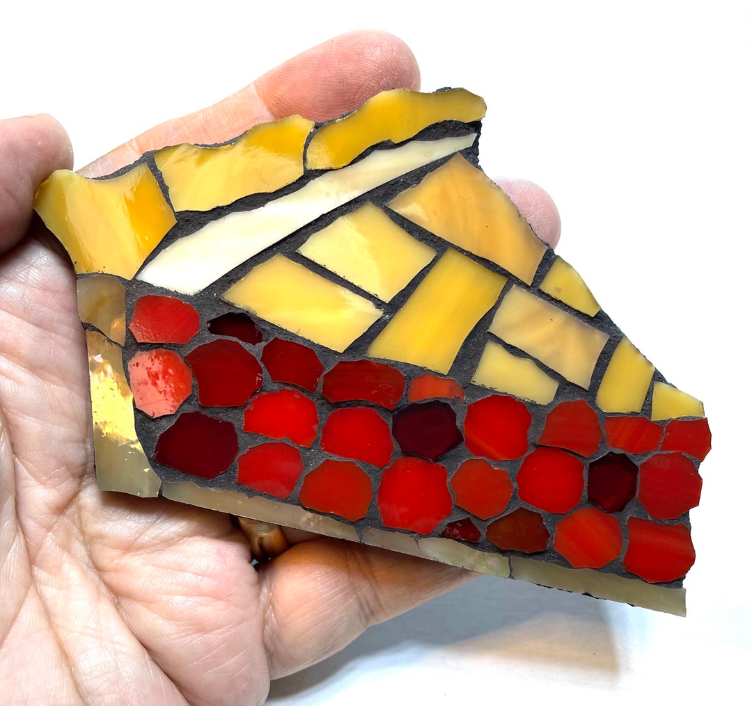 Slice of Cherry Pie Mosaic Fridge MAGNET Artwork 5 by - Etsy