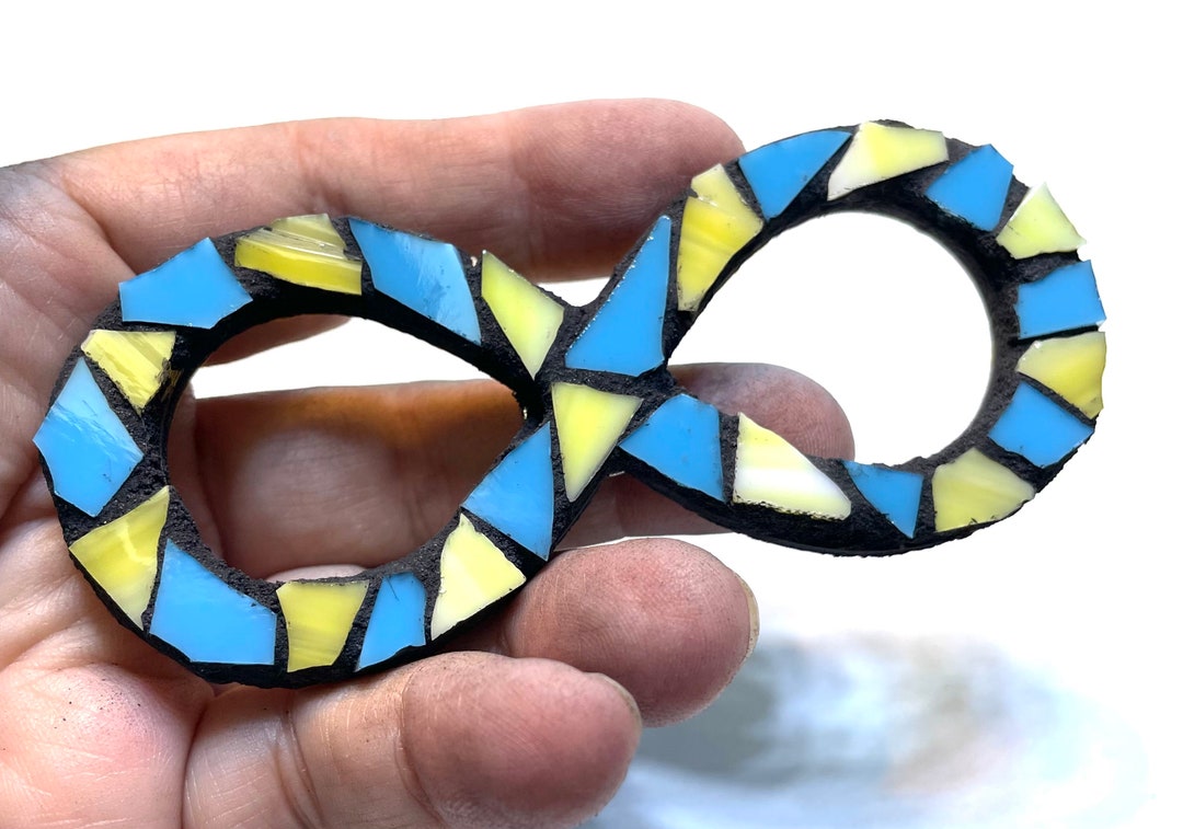 Infinity Sign Symbol Mosaic Fridge MAGNET Artwork 4" by Artist ...