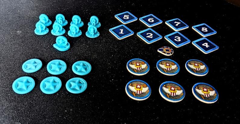 Rivet Wars Reloaded: CORE 3D Token Set (unofficial)(ally/blight ...