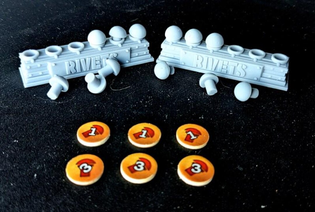 Rivet Wars Reloaded: CORE 3D Token Set (unofficial)(ally/blight ...
