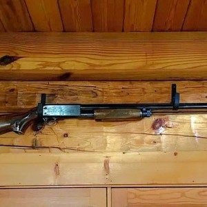 Rifle Shotgun Musket Muzzle Loader Wall Mount Hangers Hooks Gun Racks ...