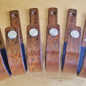 VERDICT BRACKETS - 1 Pair - Solid Steel - Felt Lined - Rifle Shotgun ...