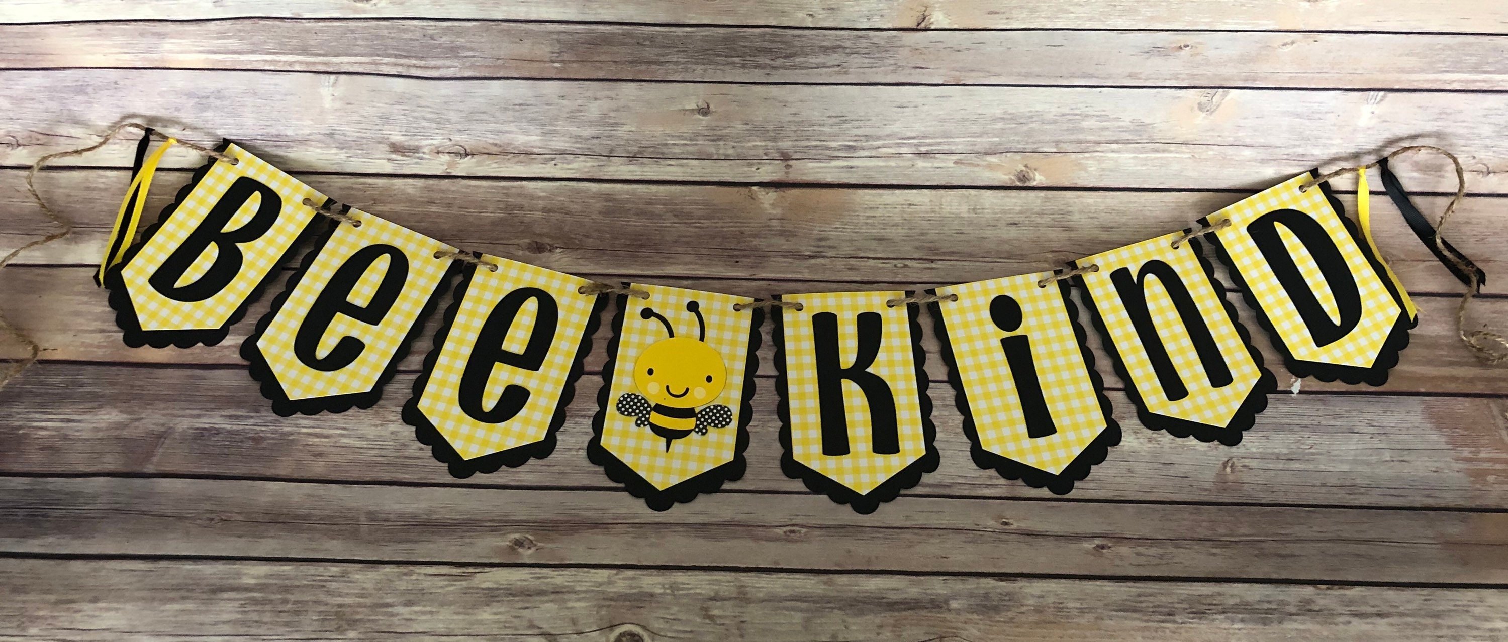 Bee Kind Banner Be Kind Banner School Banner Classroom - Etsy