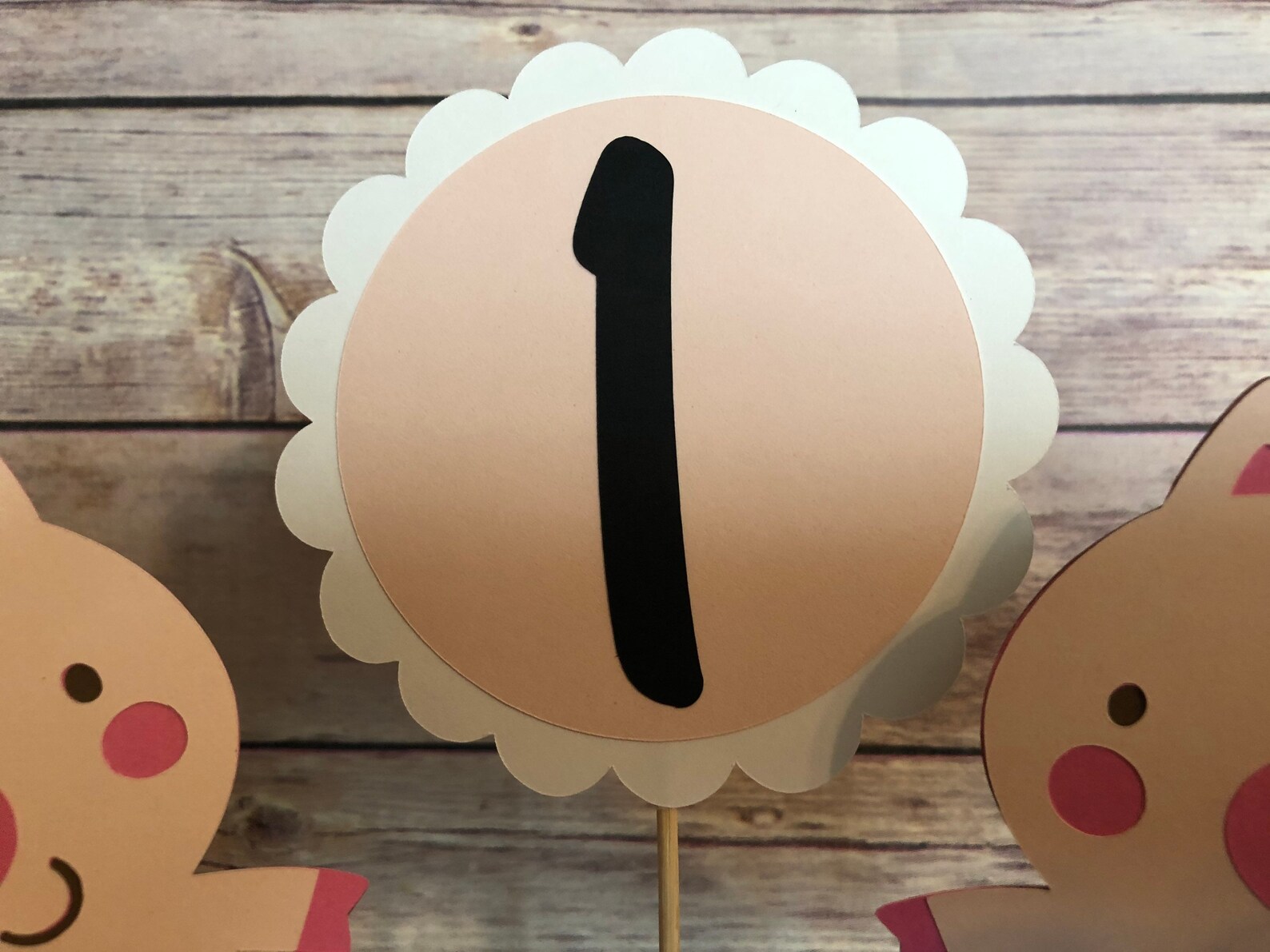 Pig Centerpiece Sticks Pig Centerpieces Pig Toppers - Etsy