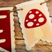 Mushroom Banner, Mushroom High Chair Banner, Mushroom Party, Mushroom ...
