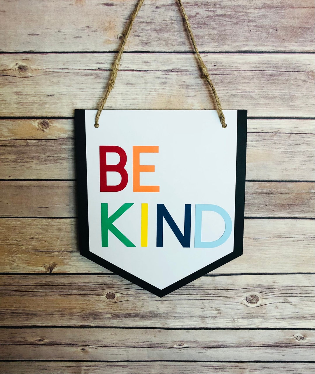 Rainbow Be Kind Banner, Be Kind Pennant, Be Kind Banner, Be Kind Wall ...