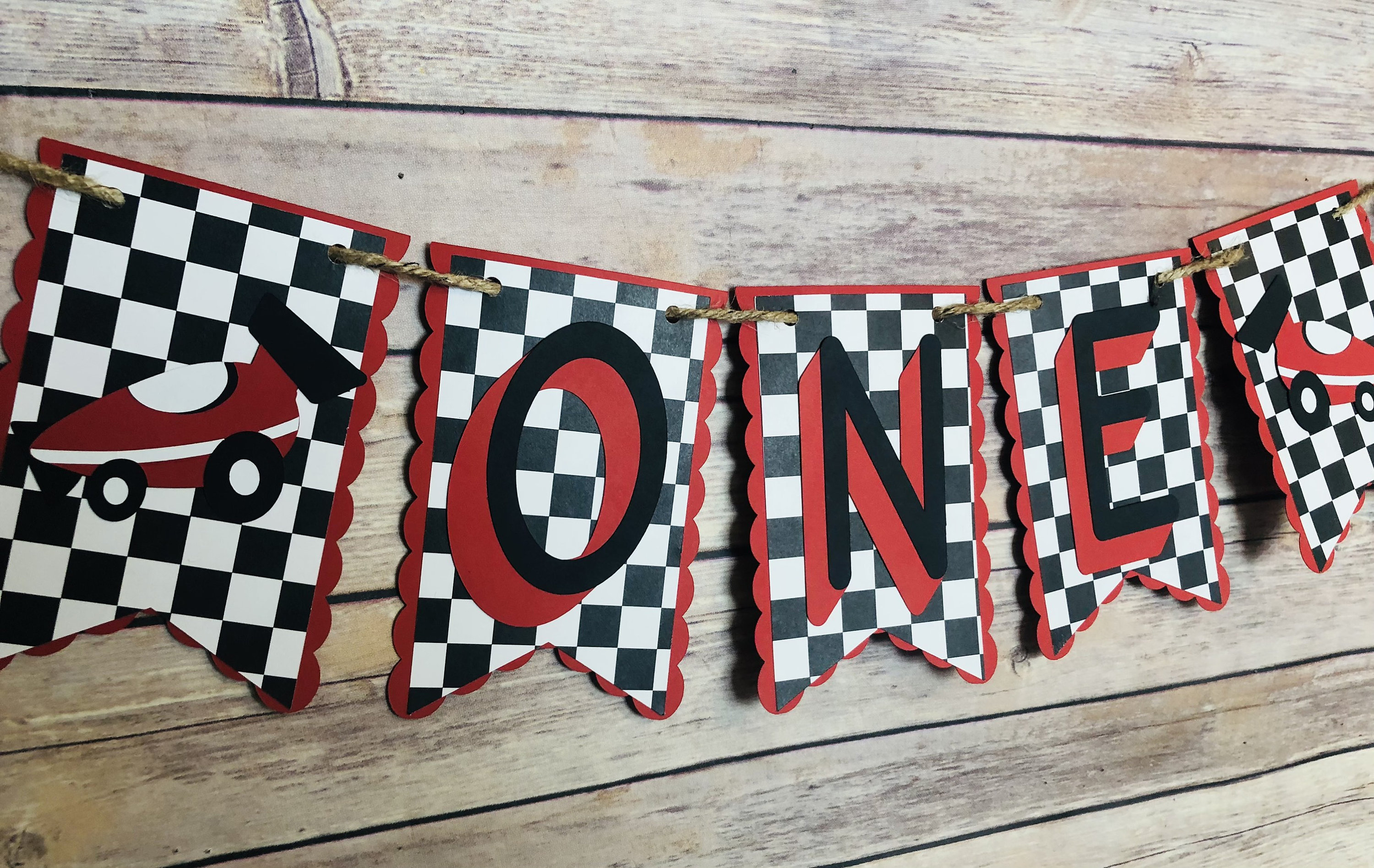 Race Car High Chair Banner Race Car Banner Race Car One | Etsy