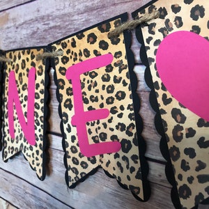 Leopard Heart Banner, Pink Leopard Banner, Leopard Banner, Cheetah ...