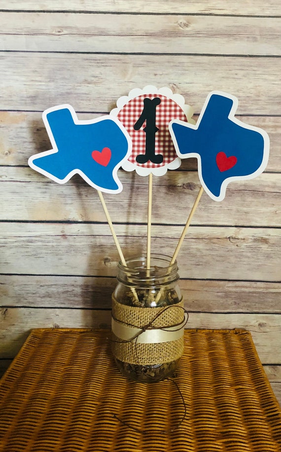 Texas Themed Centerpieces Emily And Palmer's 'Modern Day Bohemian'