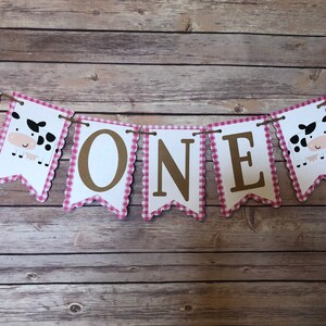Cow Banner, Farm Banner, Barnyard Banner, Western Banner, Rustic Banner ...