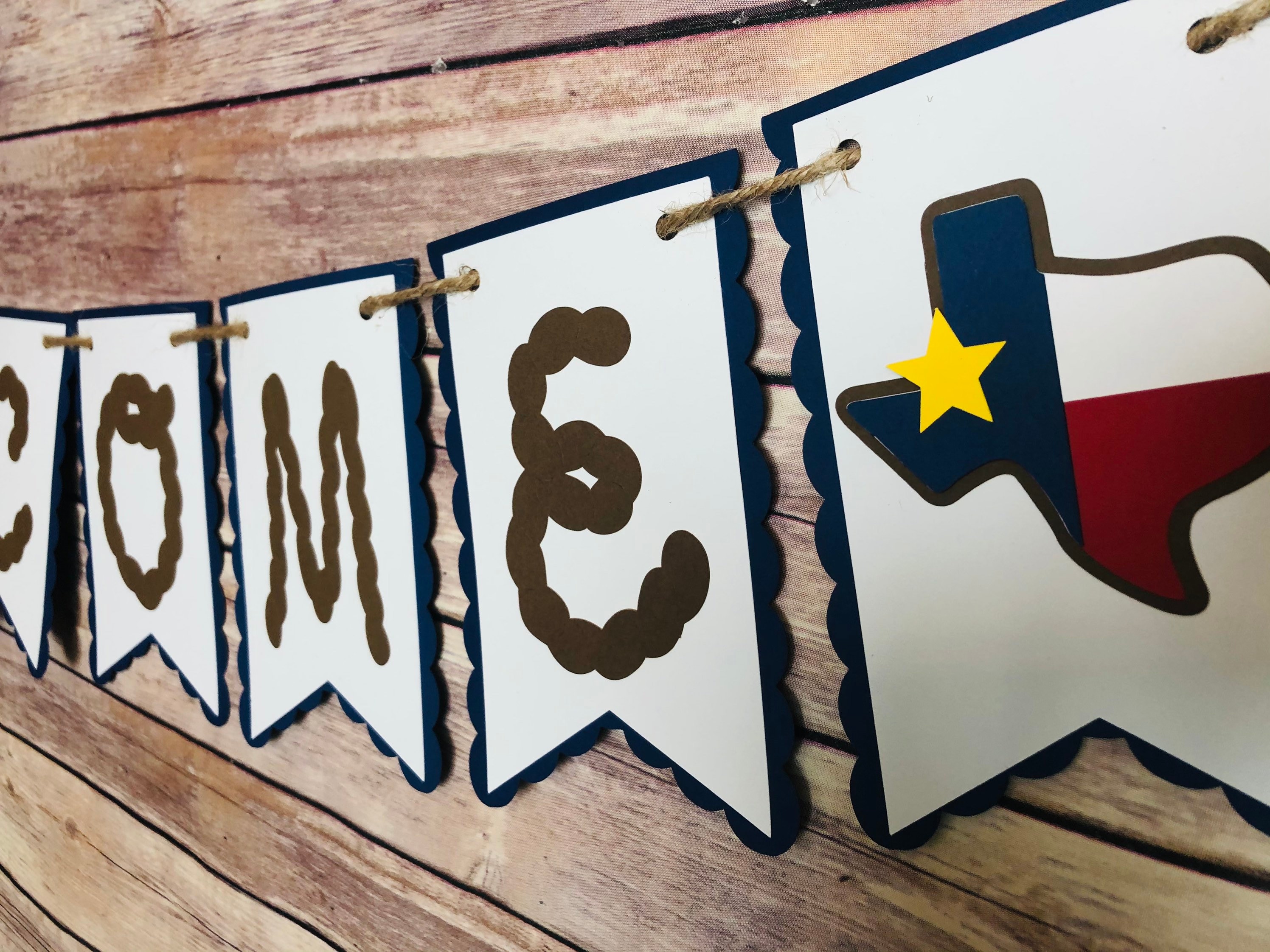 Texas Welcome Banner Welcome Banner Texas Banner Texas - Etsy