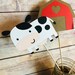 Barnyard Centerpiece Toppers, Barnyard Sticks, Barnyard Toppers, Animal ...