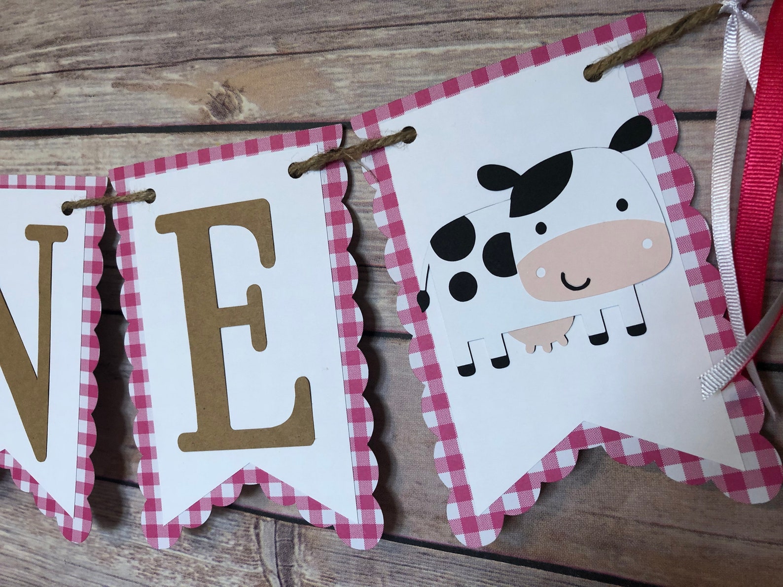 Cow Banner Farm Banner Barnyard Banner Western Banner - Etsy