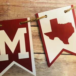 A&M Inspired Banner, Aggie Banner, Aggie Inspired Banner, Texas Banner ...