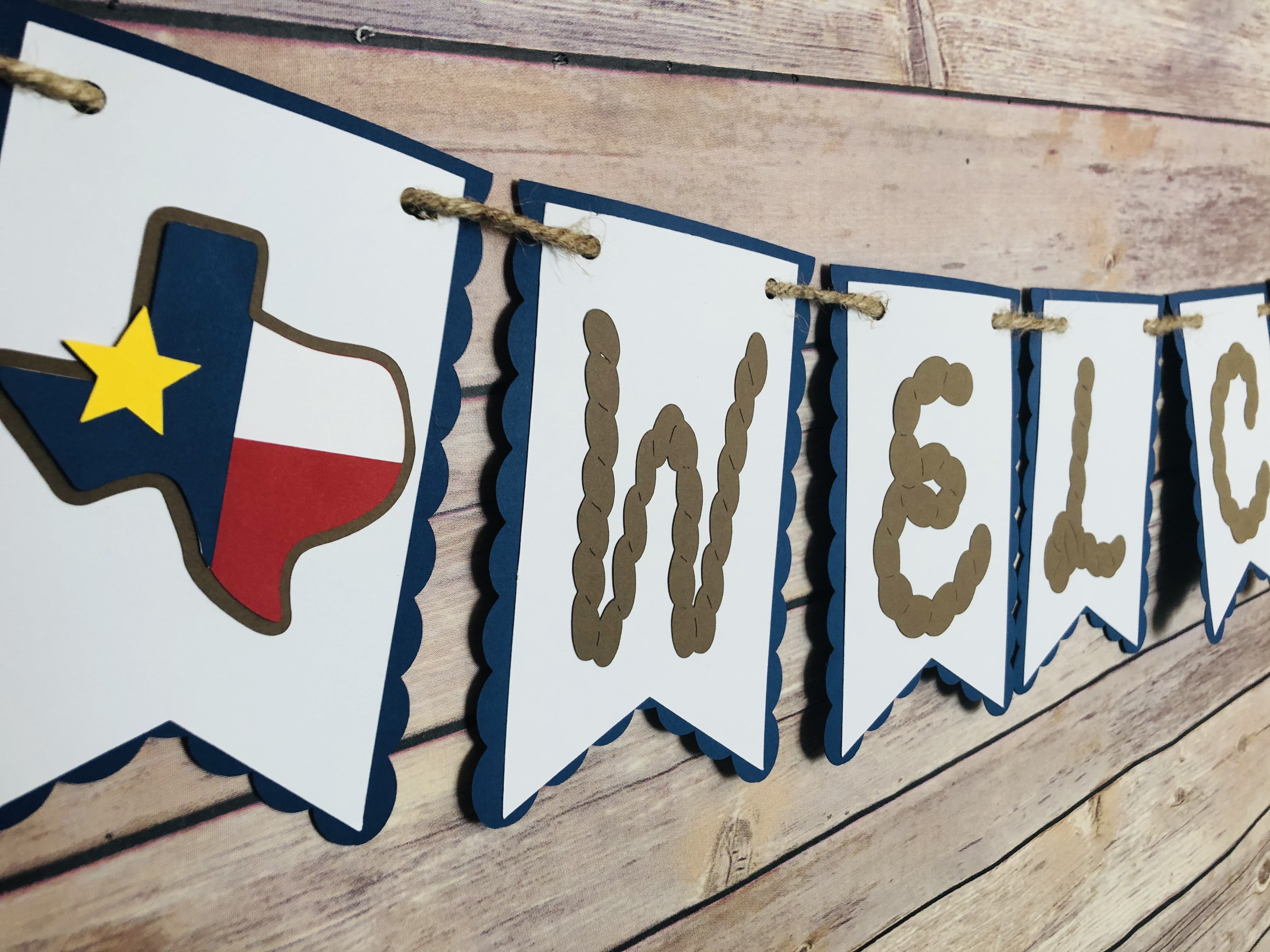 Texas Welcome Banner Welcome Banner Texas Banner Texas - Etsy