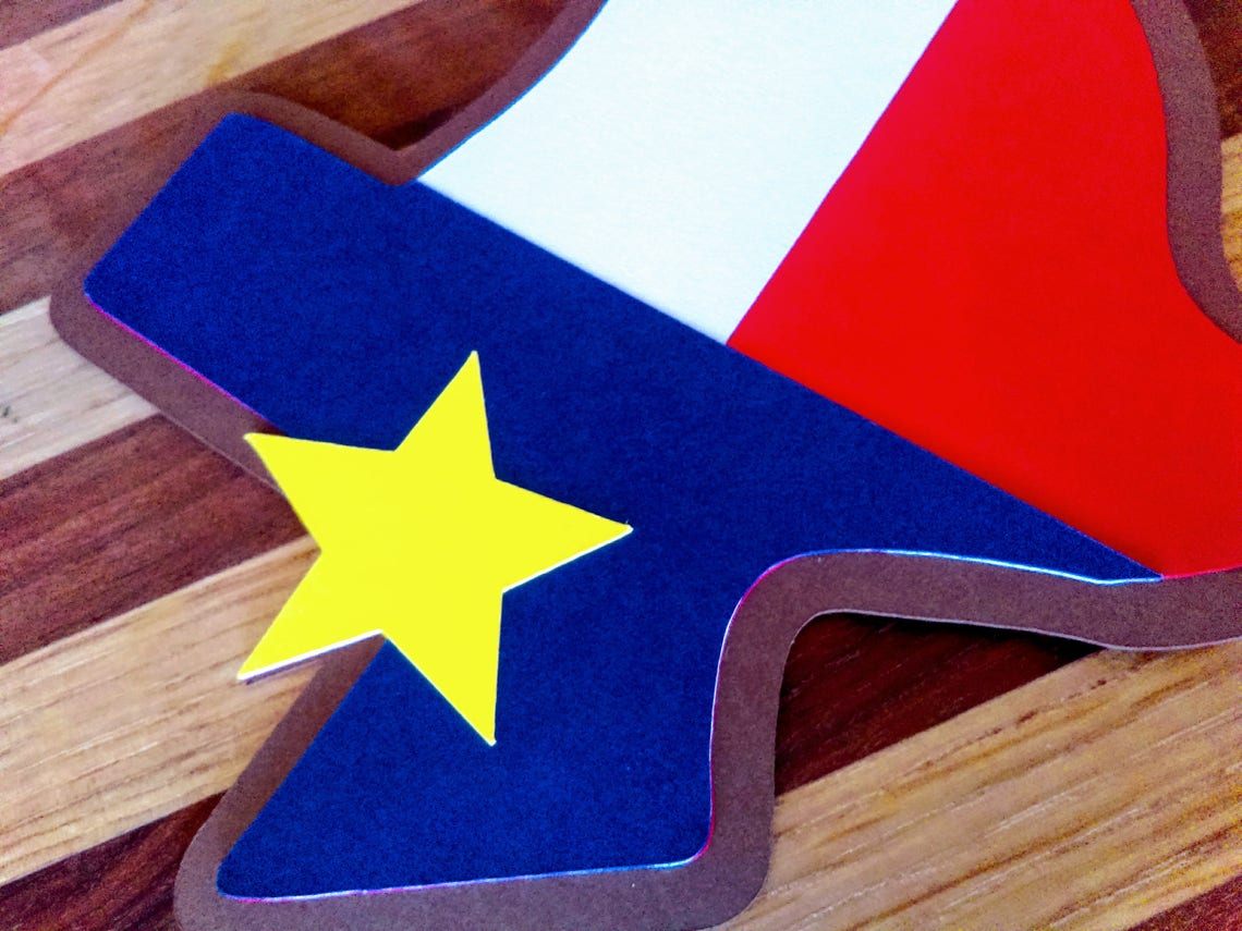 State of Texas Cake Topper Texas Cake Topper Texas Topper - Etsy