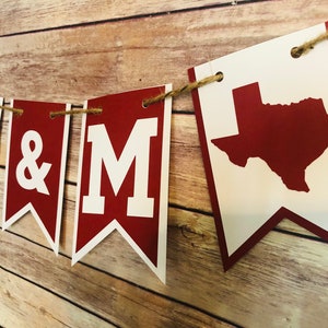 A&M Inspired Banner, Aggie Banner, Aggie Inspired Banner, Texas Banner ...
