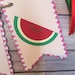 Watermelon Banner, Watermelon One Banner, Fruit Banner, Farmers Market ...