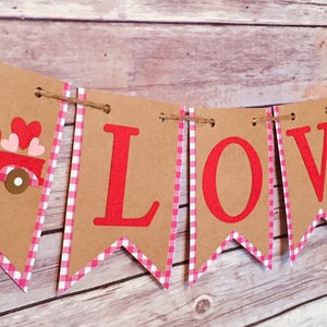 Love Banner, Valentine's Day Banner, Valentines Banner, Be Mine Banner ...
