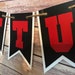 Texas Tech Inspired Banner, Texas Tech Banner, Texas Banner, Dorm ...