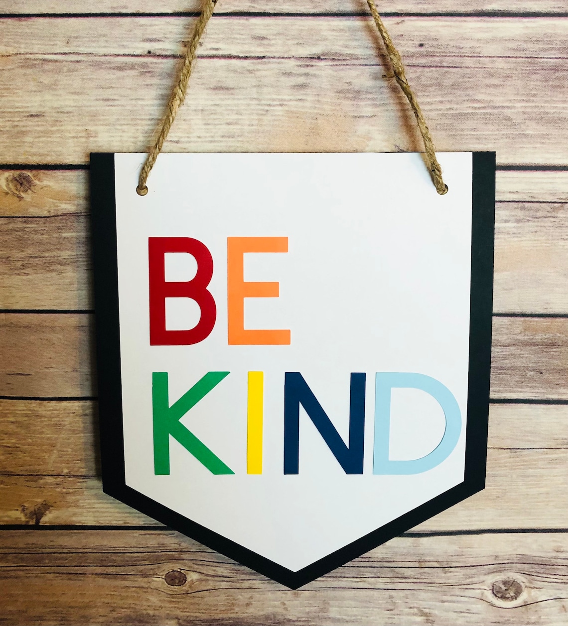 Rainbow Be Kind Banner Be Kind Pennant Be Kind Banner Be - Etsy
