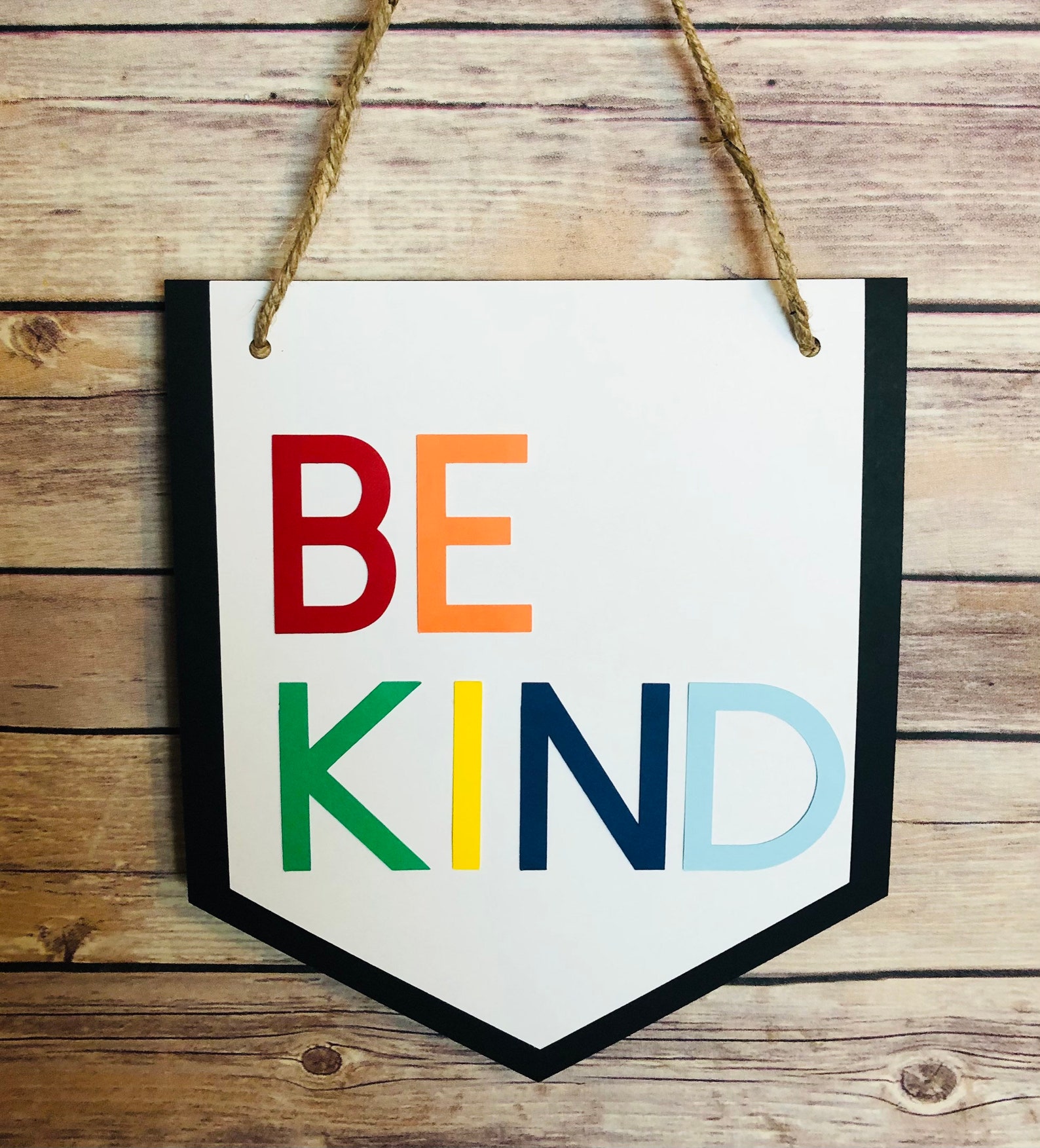 Rainbow Be Kind Banner Be Kind Pennant Be Kind Banner Be - Etsy