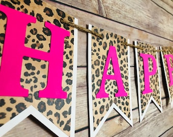 Leopard Party Decorations - Etsy