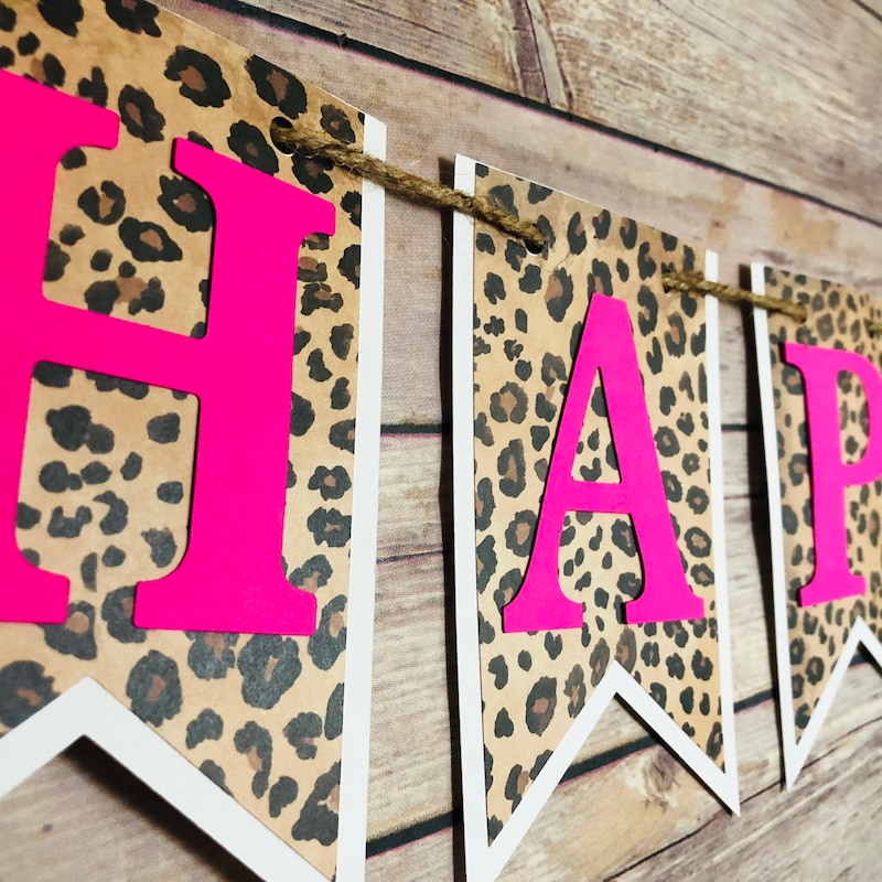 Leopard Party Decorations - Etsy