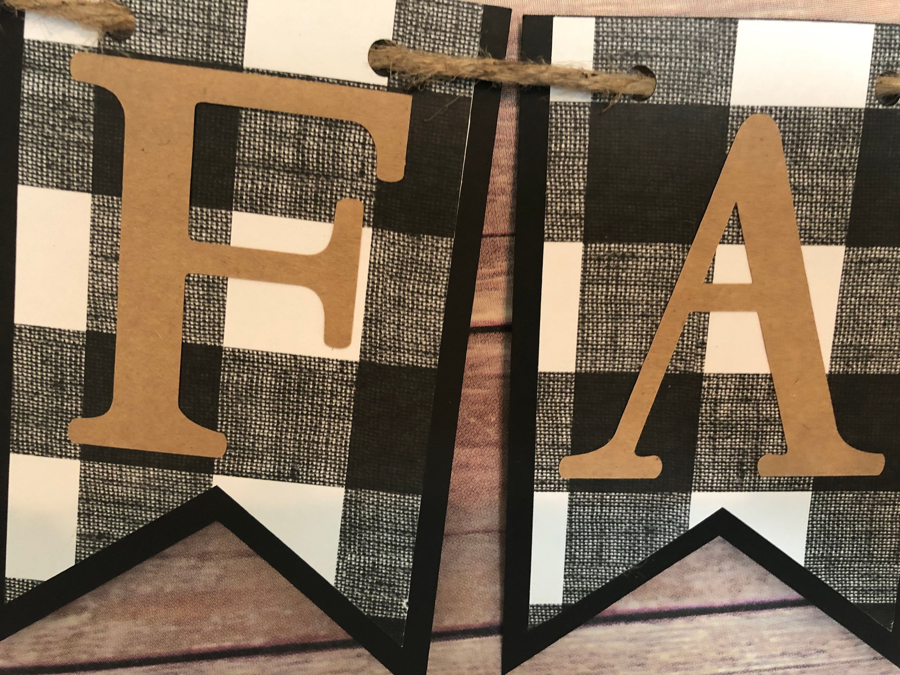 Fall Banner Autumn Banner Fall Decor Halloween Decor | Etsy