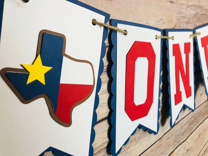 Texas High Chair Banner Texas Banner Texas One Banner One - Etsy