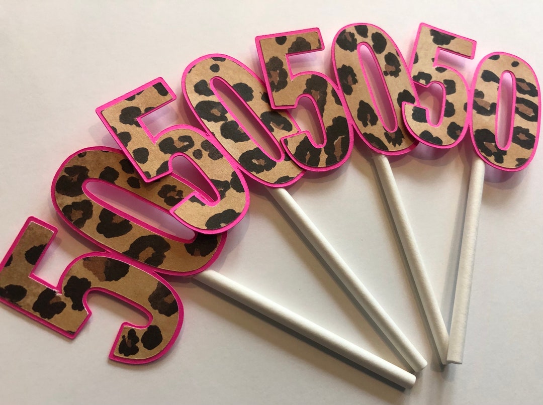 50 Leopard Toppers, Leopard Toppers, Over the Hill Toppers, 50th ...
