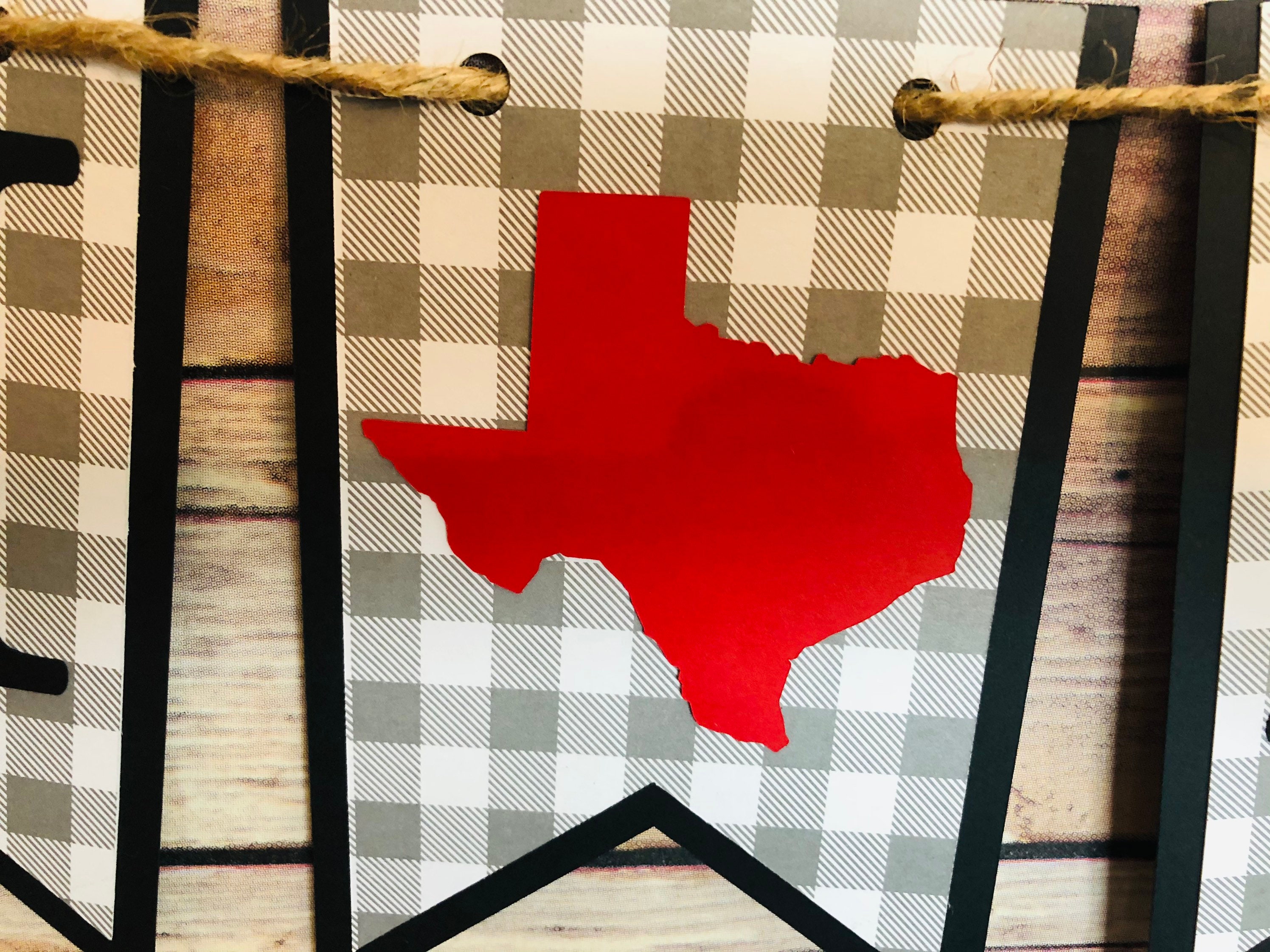 Home Banner, Welcome Banner, Texas Banner, Rustic Banner, Farmhouse ...