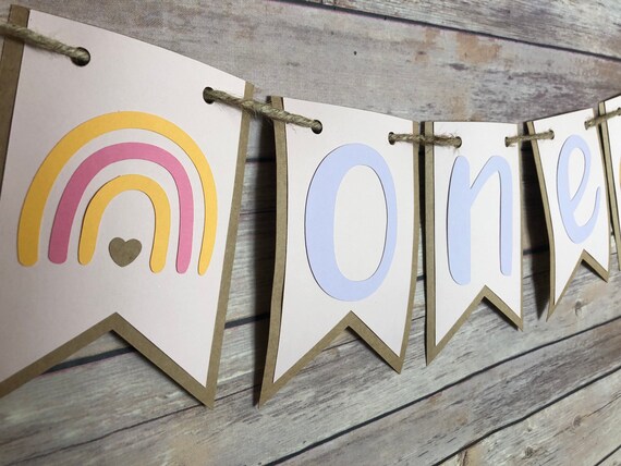 Boho Rainbow Banner Boho Banner Rainbow Banner Pastel | Etsy
