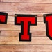 TTU Banner, Texas Tech Inspired Banner, College Banner, School Banner ...