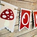 Mushroom Banner, Mushroom High Chair Banner, Mushroom Party, Mushroom ...